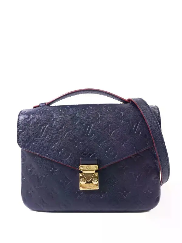 LOUIS VUITTON Monogram Empreinte Pochette Metis Shoulder Bag