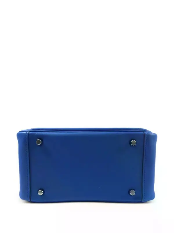 Hermès Mini Lindy Tote Bag - Blue