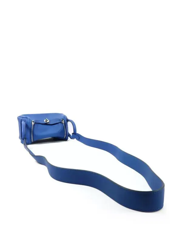 Hermès Mini Lindy Tote Bag - Blue
