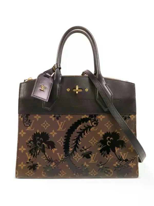 LOUIS VUITTON City Steamer Monogram Tote Bag