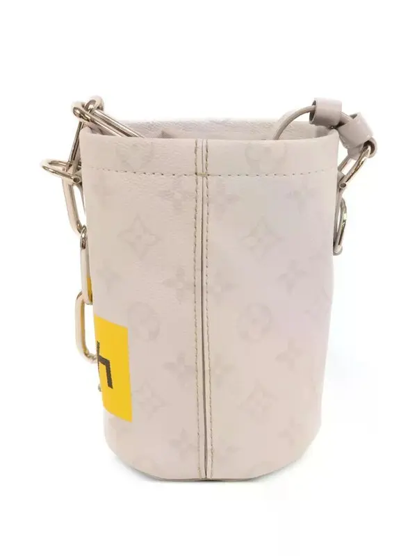 LOUIS VUITTON Chalk Nano Bucket Bag - Grey