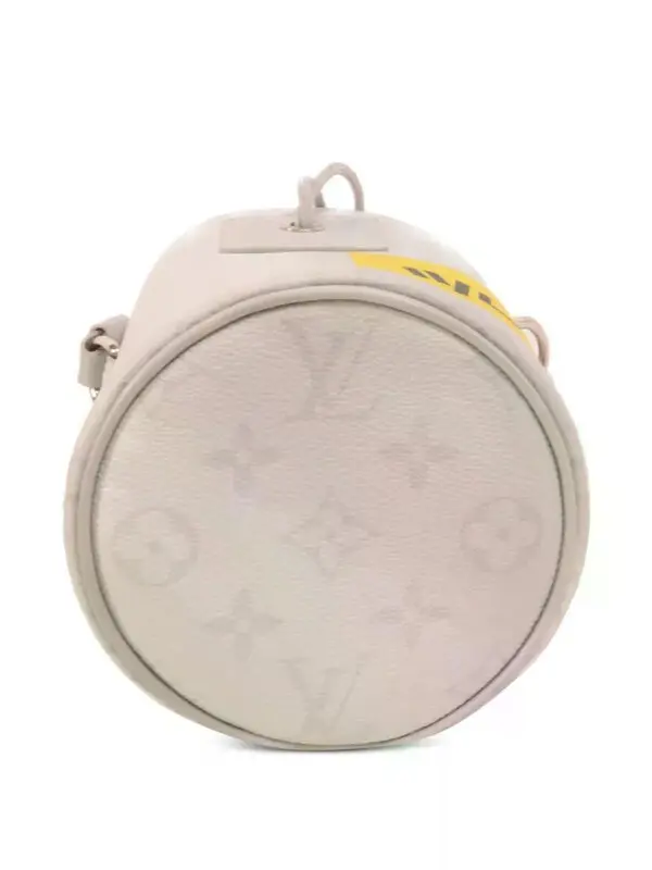 LOUIS VUITTON Chalk Nano Bucket Bag - Grey