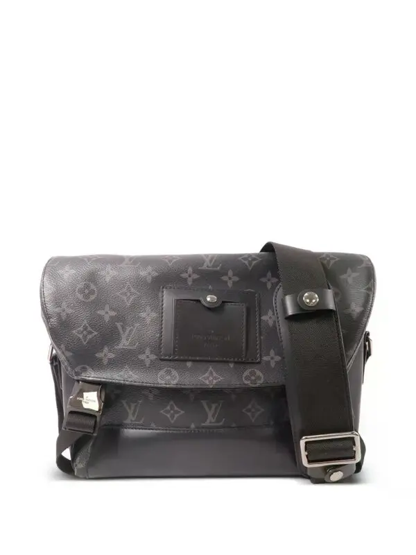 LOUIS VUITTON Monogram Eclipse Voyager Crossbody Bag