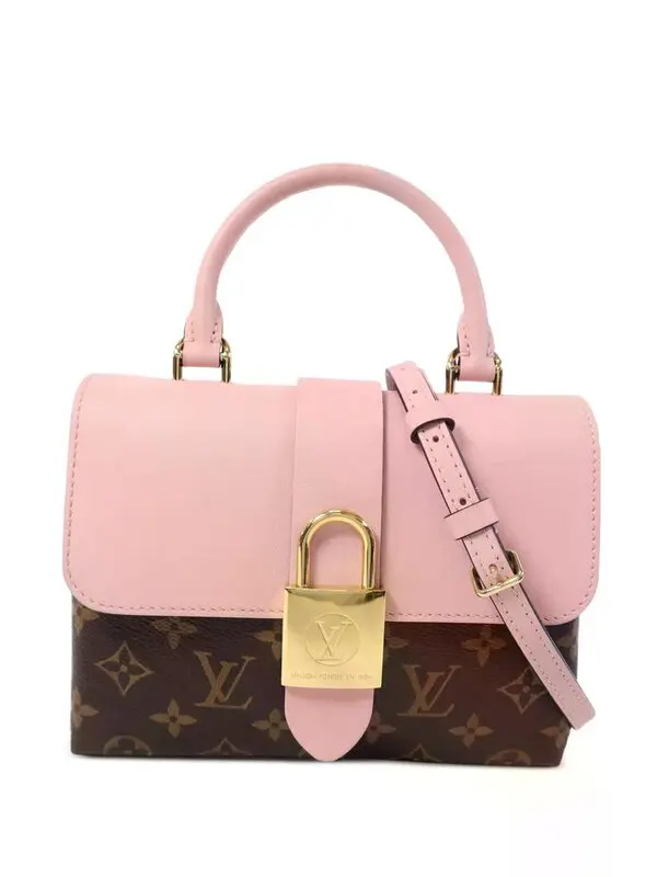 LOUIS VUITTON Locky Bb Monogram Canvas Tote Bag
