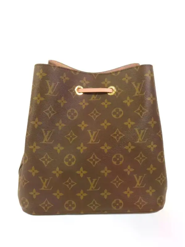 LOUIS VUITTON Neo Noe Monogram Shoulder Bag - Brown