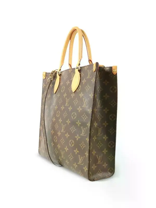 LOUIS VUITTON Monogram Sac Plat Pm Tote Bag