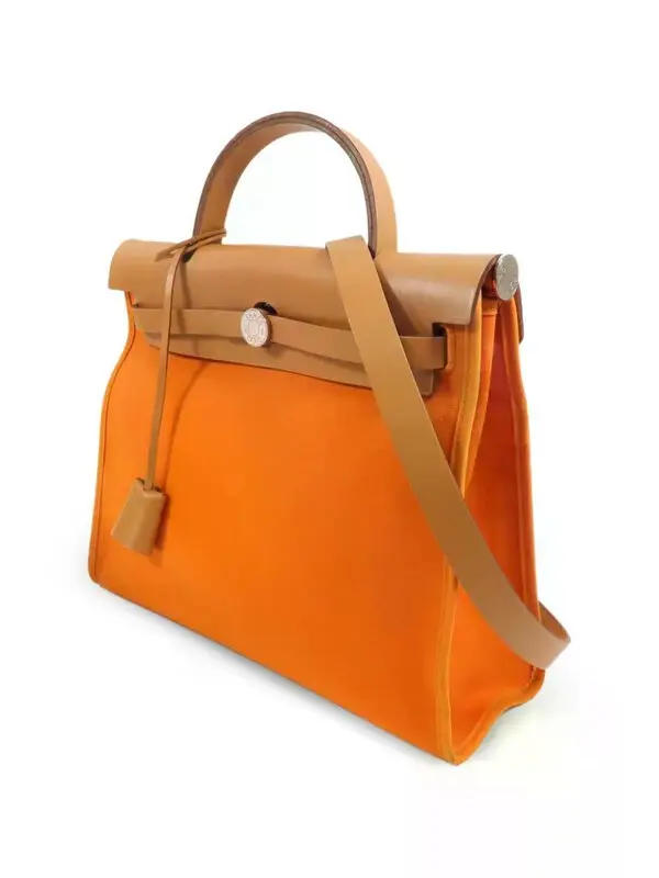 Hermès Herbag Pm Tote Bag - Orange