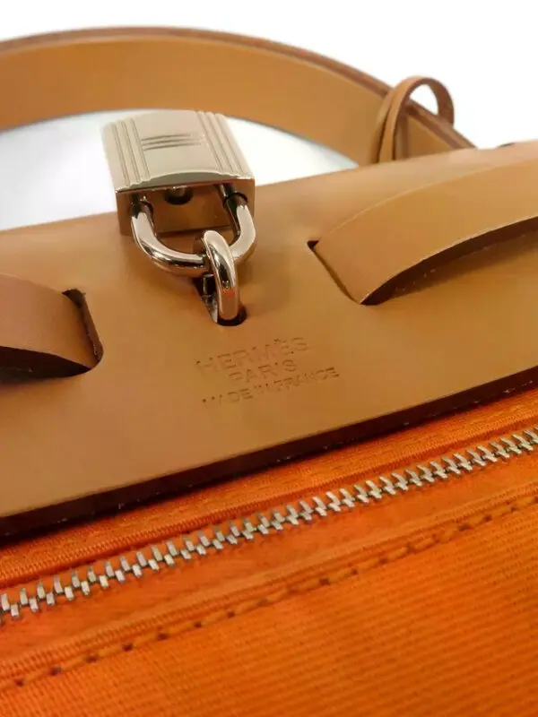 Hermès Herbag Pm Tote Bag - Orange