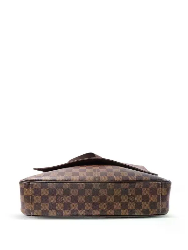 LOUIS VUITTON Damier Shelton Messenger Bag - Brown