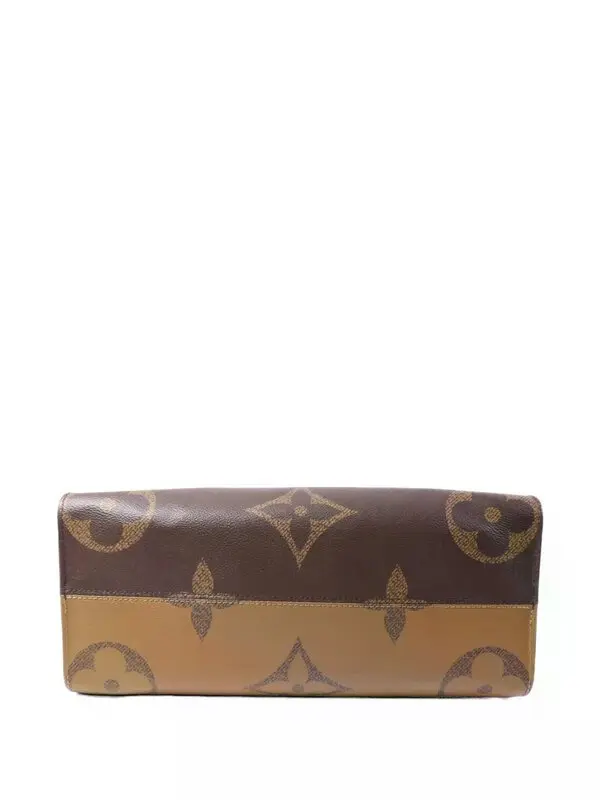 LOUIS VUITTON Monogram Giant Canvas Tote Bag - Brown