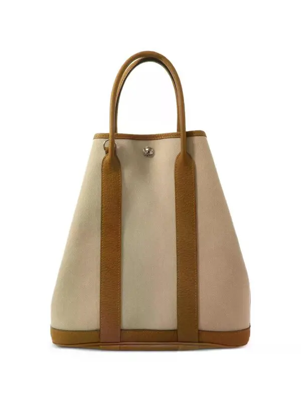 Hermès Garden File Tote Bag - Neutrals
