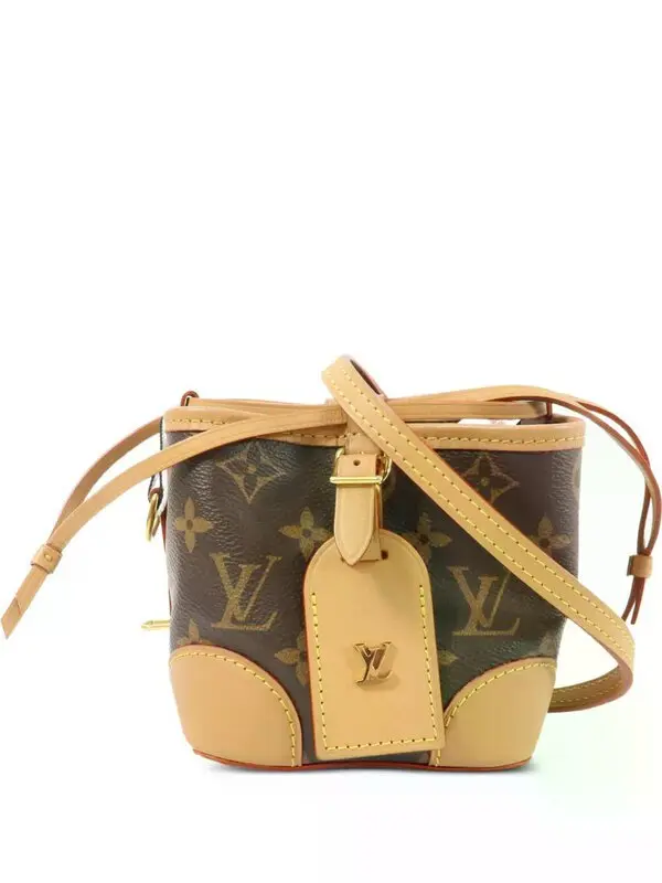 LOUIS VUITTON Monogram Noé Shoulder Bag - Brown
