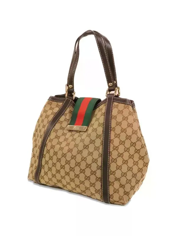 Gucci Gg Canvas Web Shoulder Bag