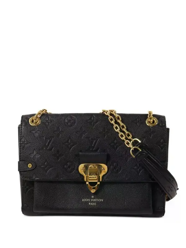 LOUIS VUITTON Vavin Pm Monogram Empreinte Shoulder Bag - Black