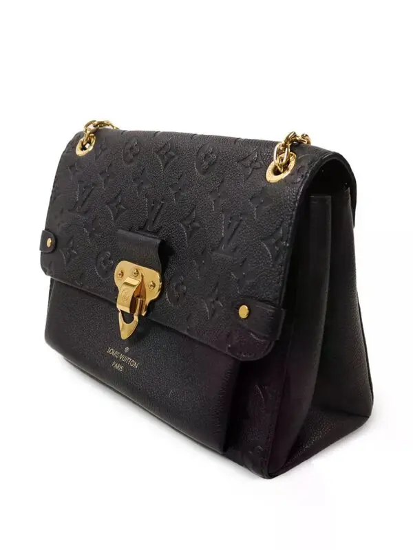 LOUIS VUITTON Vavin Pm Monogram Empreinte Shoulder Bag - Black