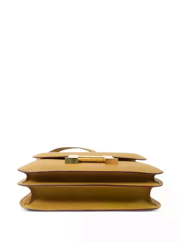 Hermès Mini Constance Epsom Leather Shoulder Bag - Neutrals