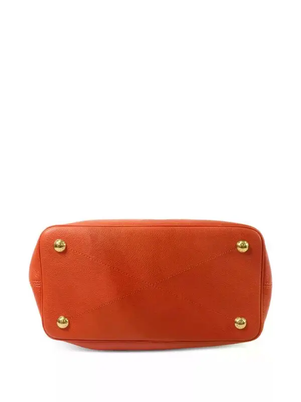 LOUIS VUITTON Citadine Monogram Empreinte Pm Tote Bag - Orange