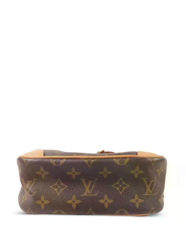 LOUIS VUITTON Monogram Deauville Shoulder Bag - Brown