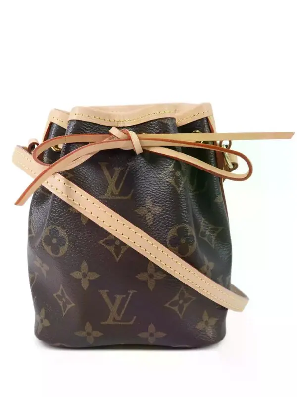 LOUIS VUITTON Nano Noe Monogram Bucket Bag