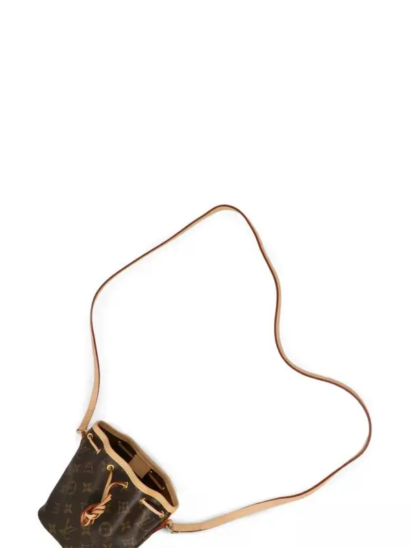 LOUIS VUITTON Nano Noe Monogram Bucket Bag