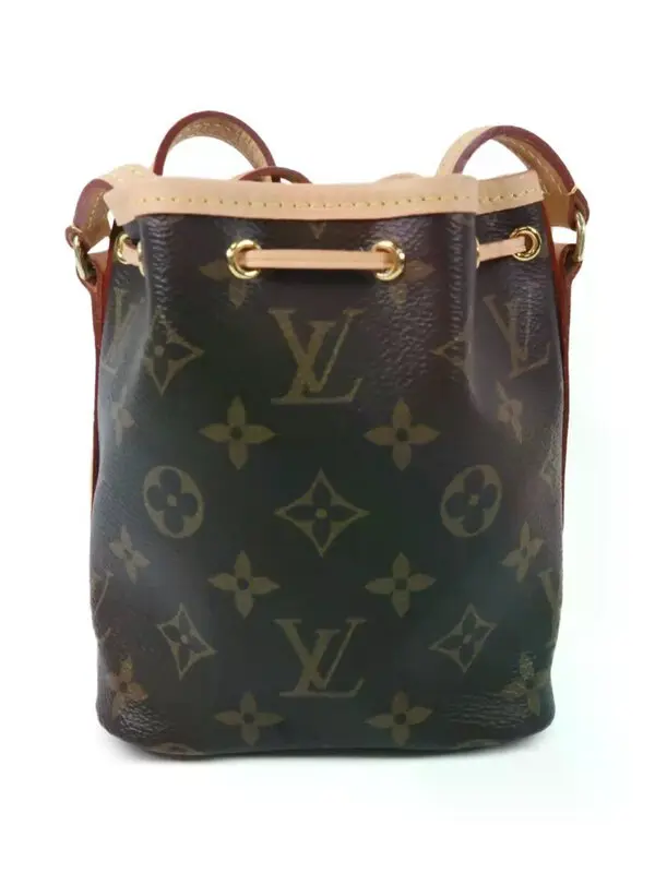 LOUIS VUITTON Nano Noe Monogram Bucket Bag
