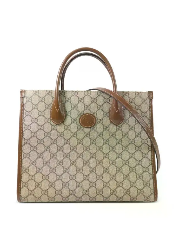 Gucci Gg Supreme Canvas Retro Tote Bag