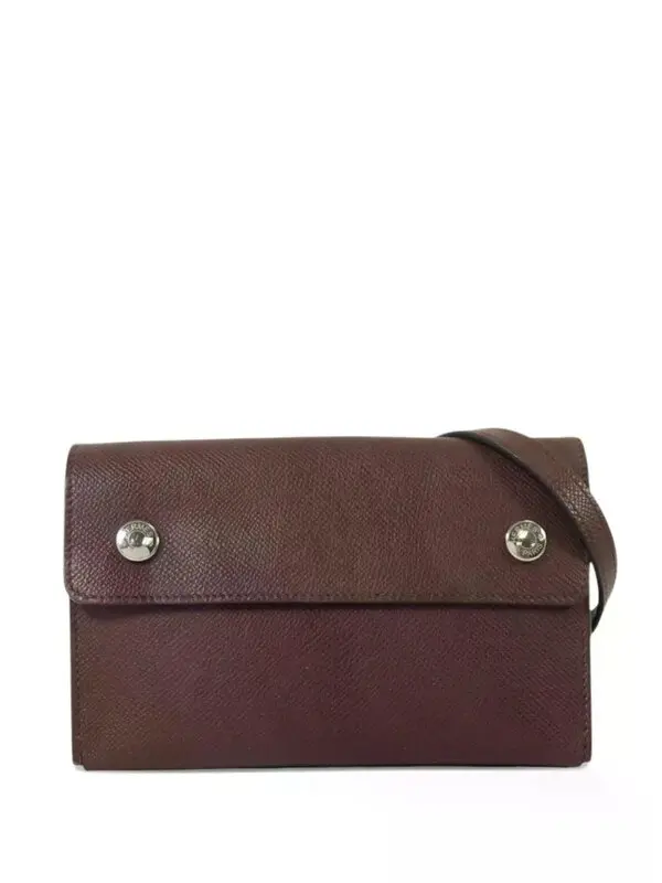 Hermès Epsom Leather Crossbody Bag - Brown