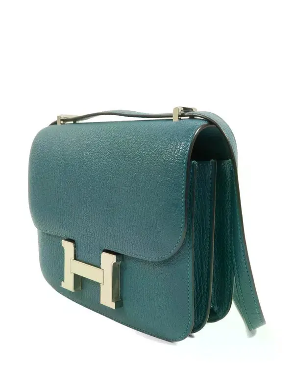 Hermès Constance Mysore Crossbody Bag - Blue
