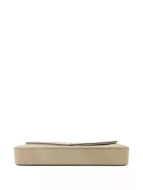 LOUIS VUITTON Felicie Monogram Clutch Bag - Neutrals