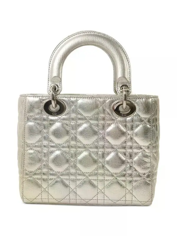 Dior Lady My Abc Shoulder Bag - Silver