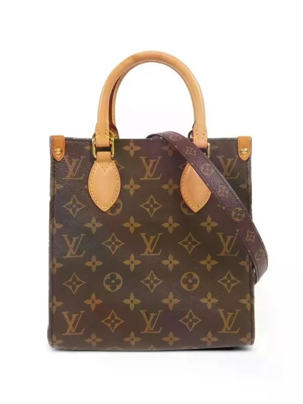 LOUIS VUITTON Bb Sac Plat Monogram Tote Bag