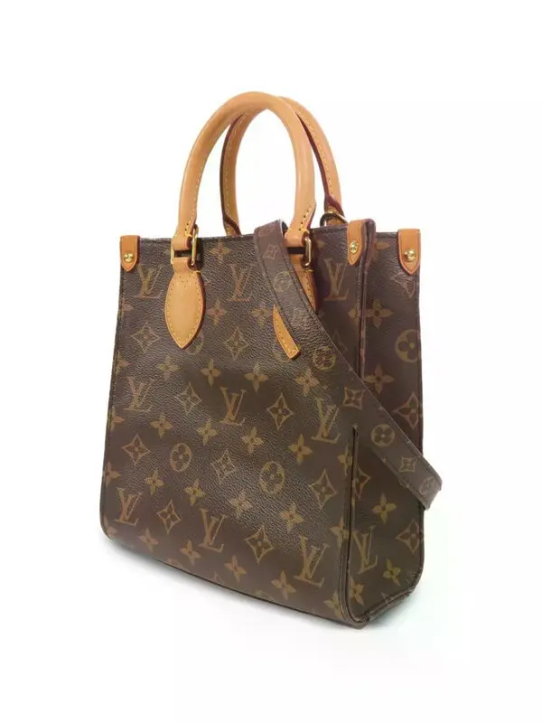 LOUIS VUITTON Bb Sac Plat Monogram Tote Bag
