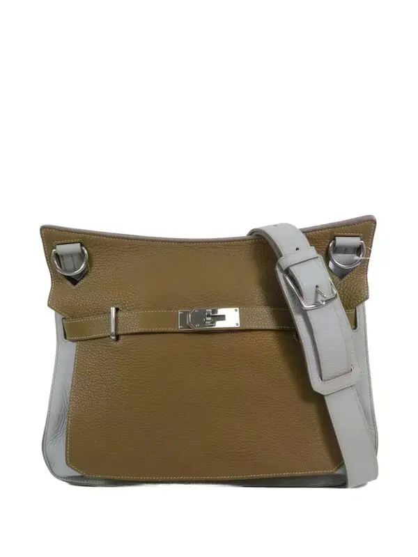 Hermès 34 Jypsiere Shoulder Bag - Green