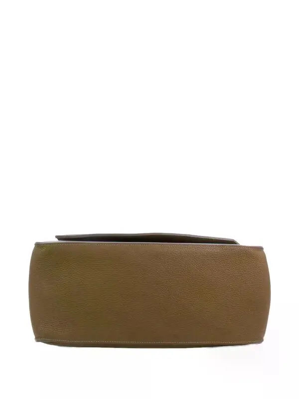 Hermès 34 Jypsiere Shoulder Bag - Green