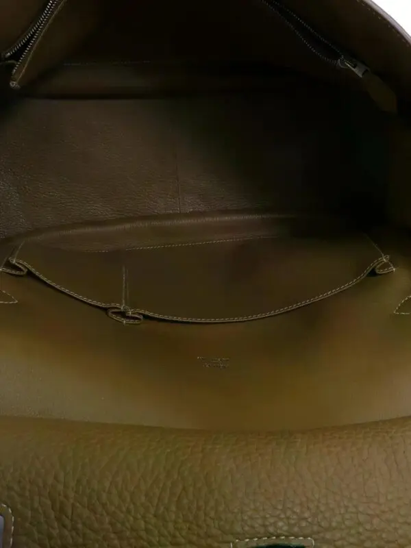 Hermès 34 Jypsiere Shoulder Bag - Green