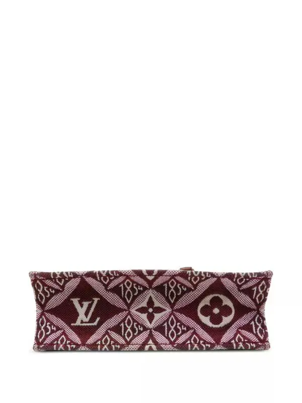 LOUIS VUITTON Petit Sac Plat Monogram Jacquard Tote Bag