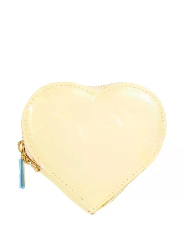 LOUIS VUITTON Monogram Heart-shape Coin Purse - Neutrals