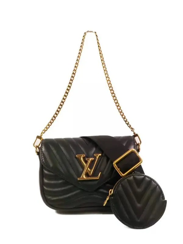 LOUIS VUITTON New Wave Shoulder Bag - Black
