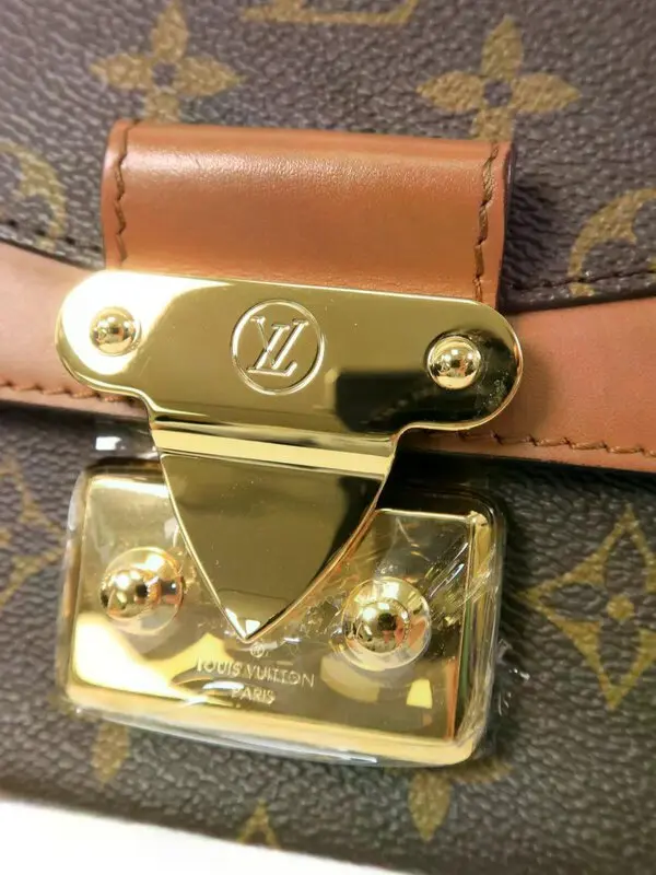 LOUIS VUITTON Marceau Monogram Chain Shoulder Bag - Brown