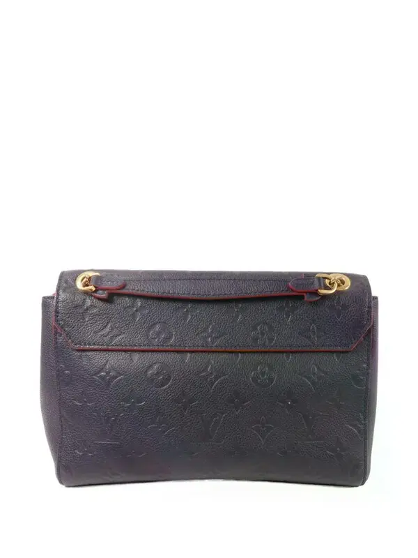 LOUIS VUITTON Vavin Pm Monogram Empreinte Shoulder Bag - Blue