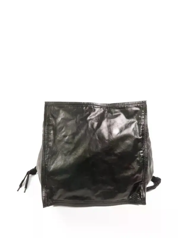 Balenciaga Logo-strap Leather Tote Bag