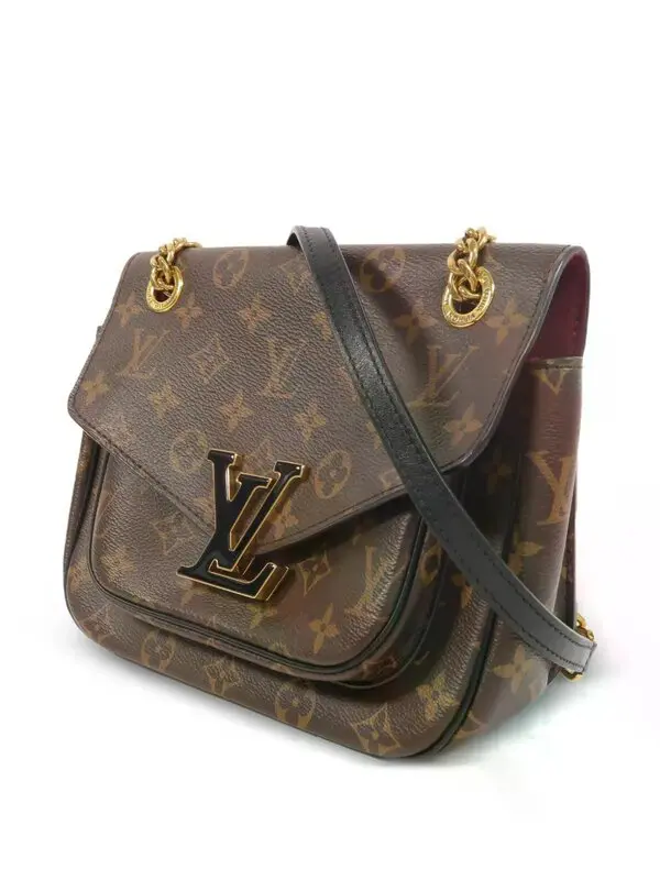 LOUIS VUITTON Passy Monogram Crossbody Bag - Brown