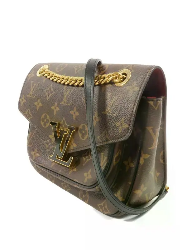 LOUIS VUITTON Monogram Passy Shoulder Bag - Brown