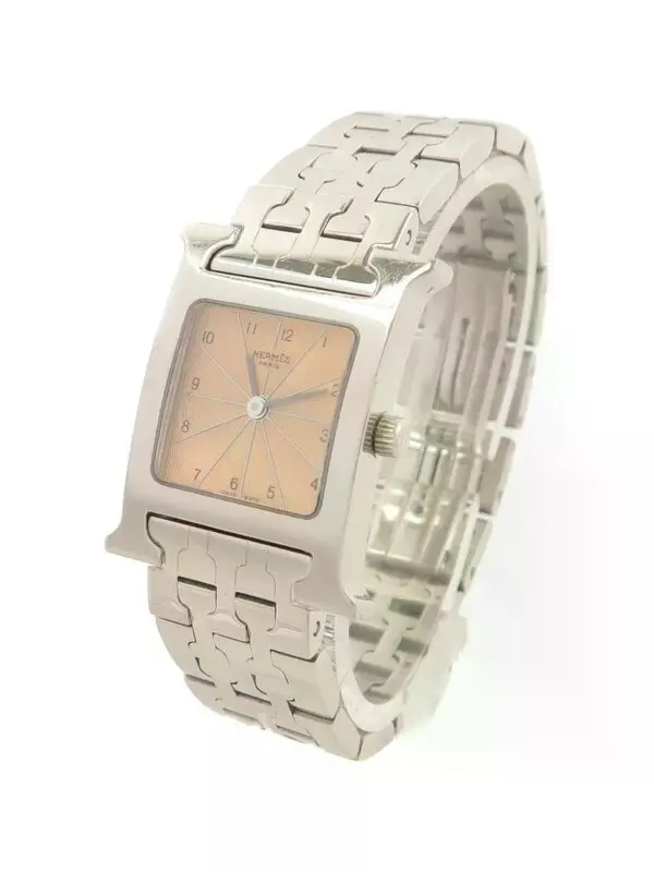 Hermès H30mm Watch With Dial - Pink
