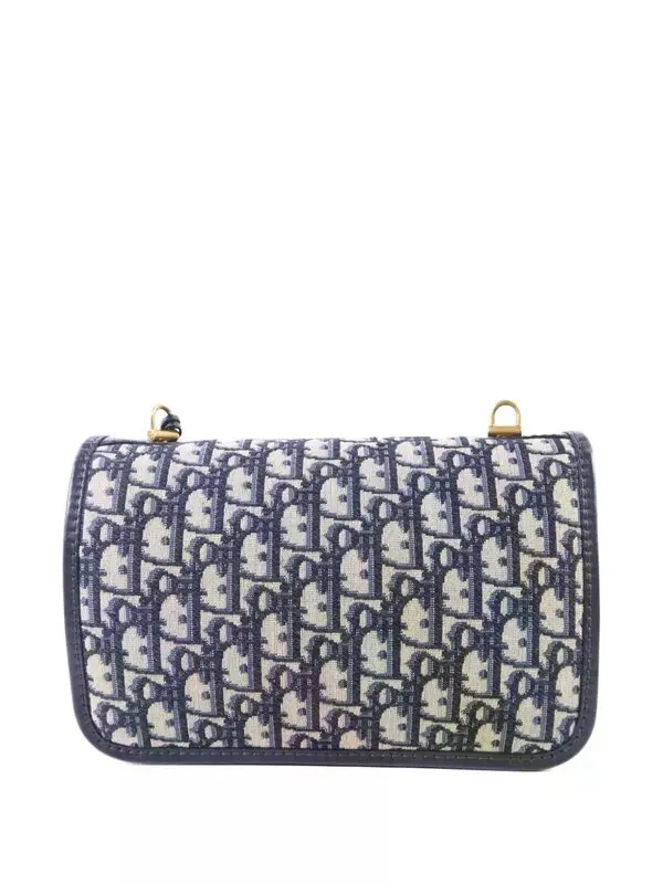Dior Dioraddict Oblique Flap Shoulder Bag - Blue