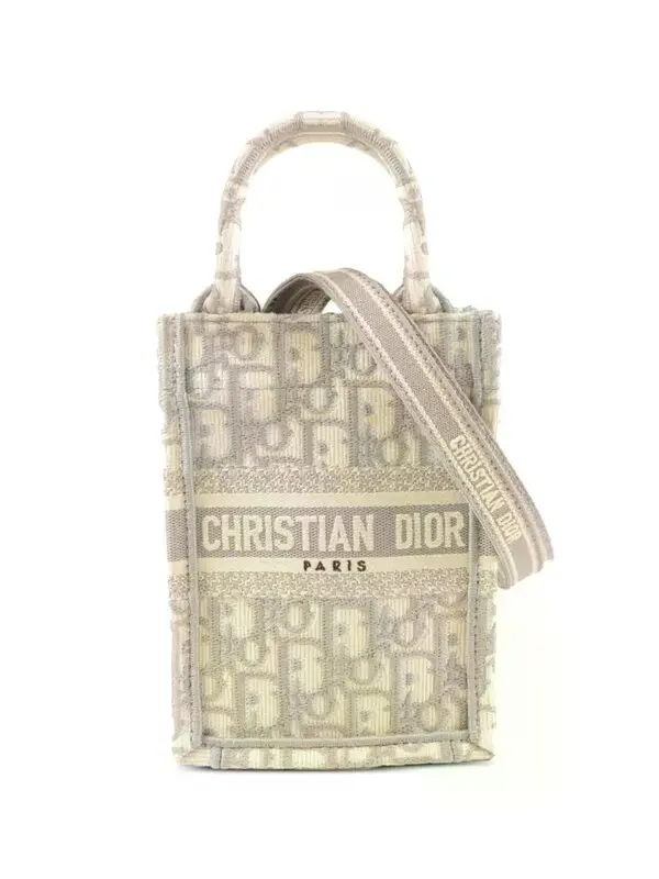 Dior Mini Book Tote Bag - Neutrals