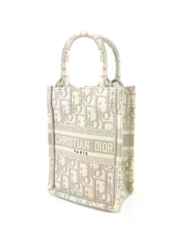 Dior Mini Book Tote Bag - Neutrals