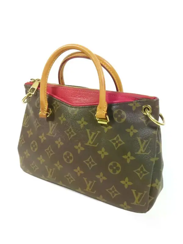 LOUIS VUITTON Bb Pallas Monogram Tote Bag - Brown