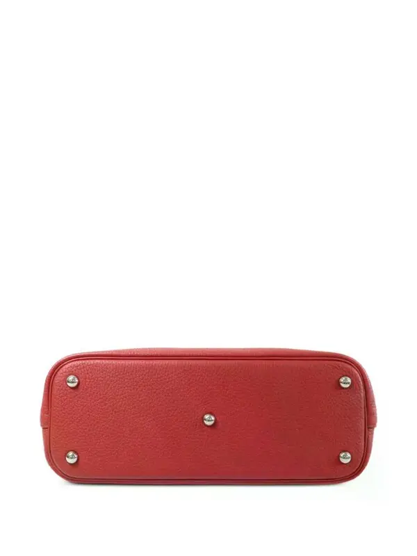 Hermès Bolide 31 Leather Tote Bag - Red