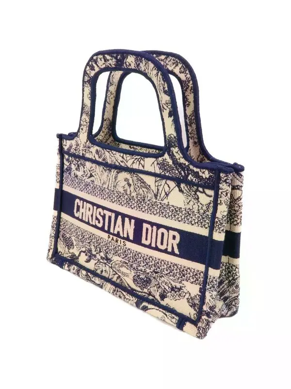 Dior Mini Book Tote Bag - Neutrals
